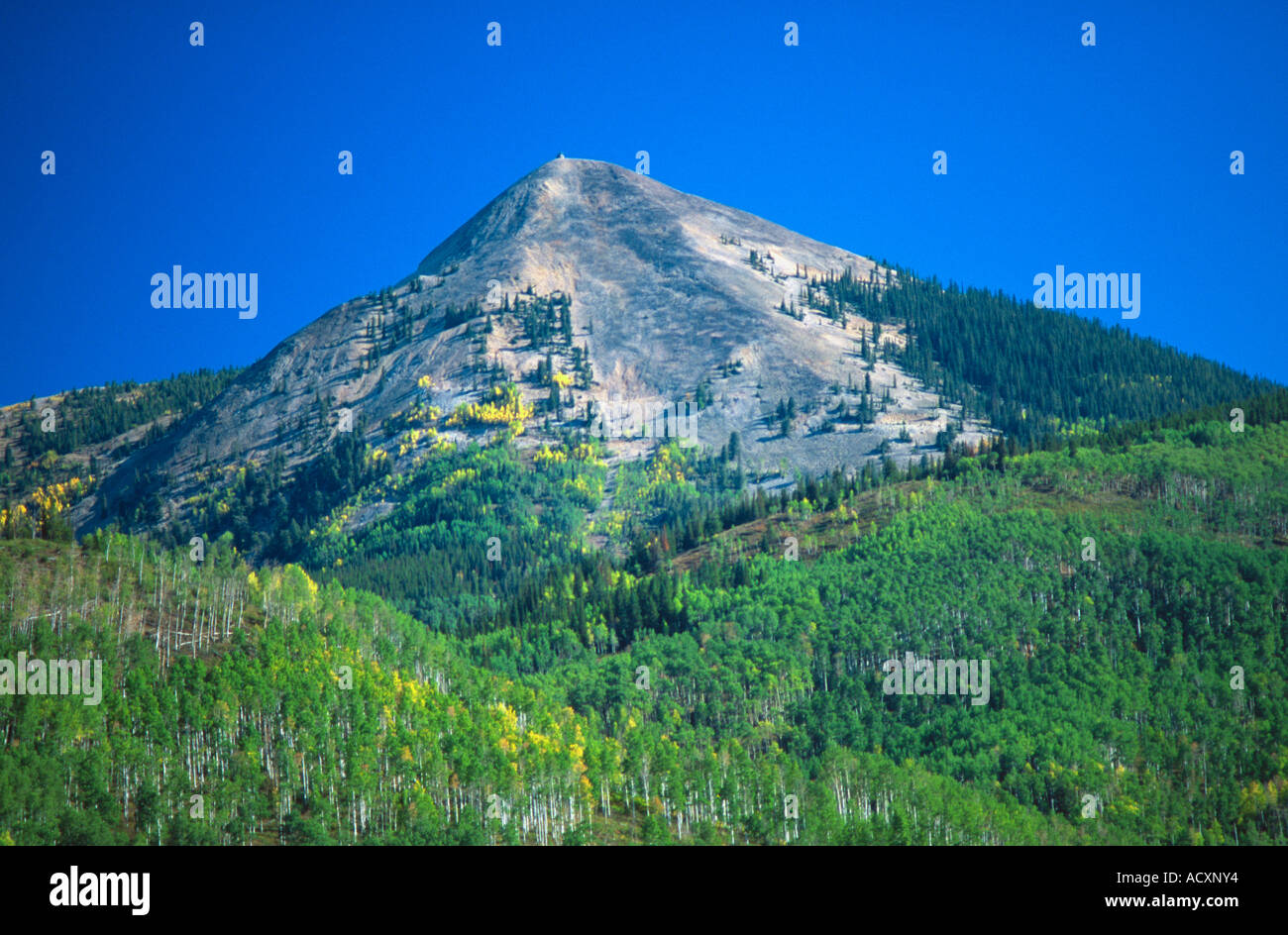Hahn's Peak dormant volcano Routt County Colorado USA Stock Photo - Alamy