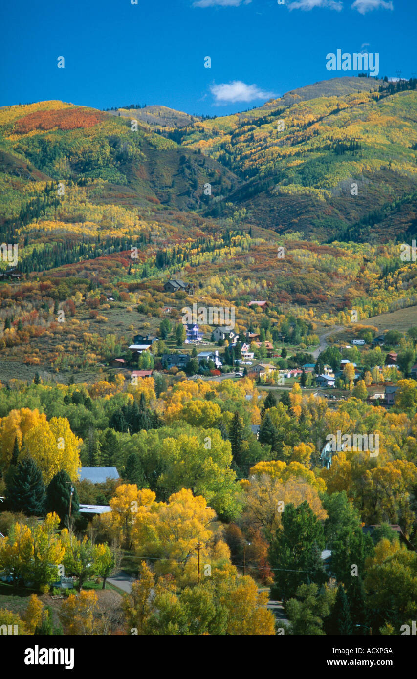Fall colors in steamboat springs hi-res stock photography and images ...