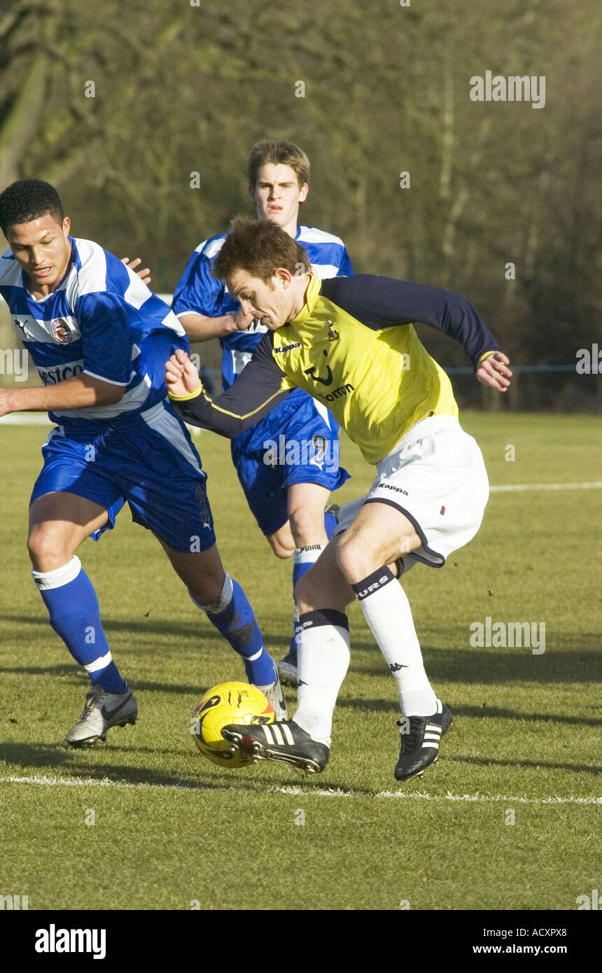 Youth Football Match Stock Photo - Alamy