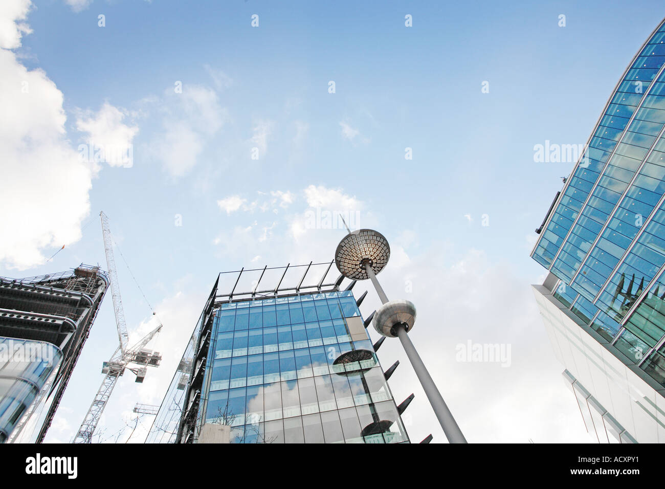 Construction at More London London Bridge Stock Photo - Alamy