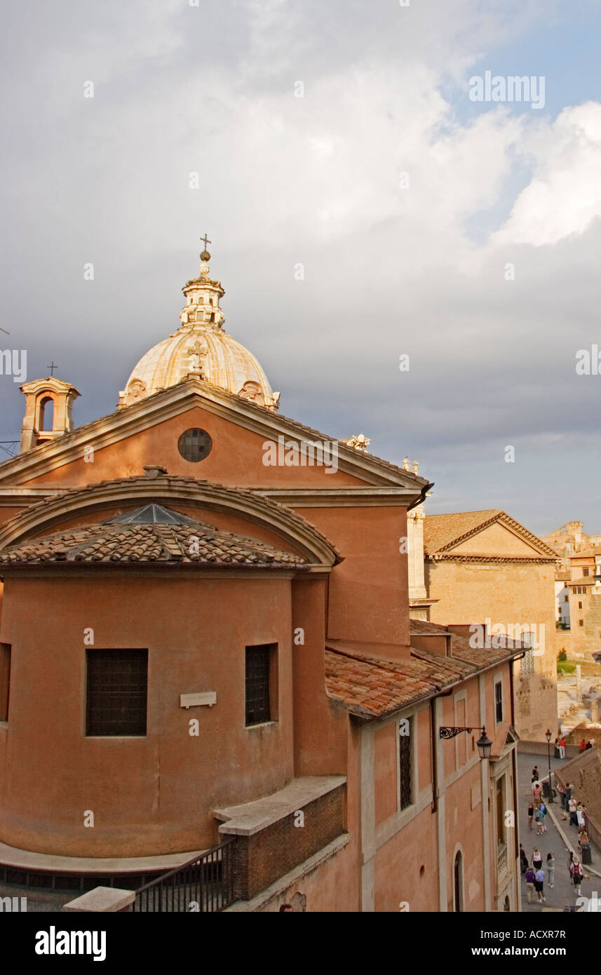 Buildings and roof views Rome Italy Stock Photo - Alamy
