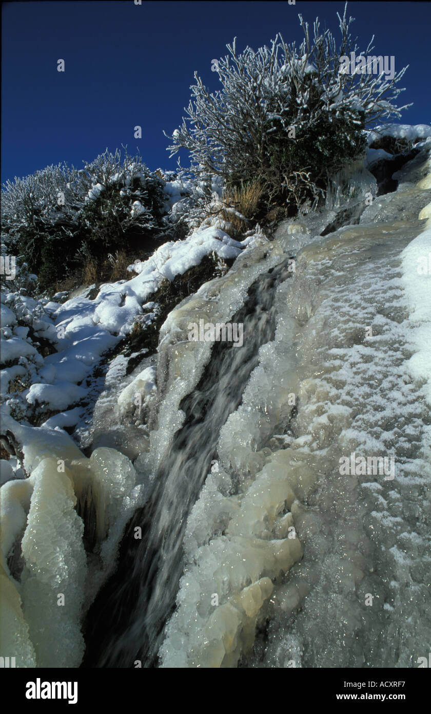 Snow and waterfall hi-res stock photography and images - Alamy