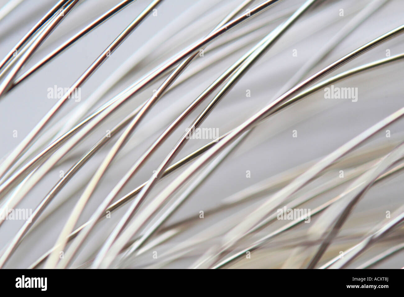 Silver wire hi-res stock photography and images - Alamy