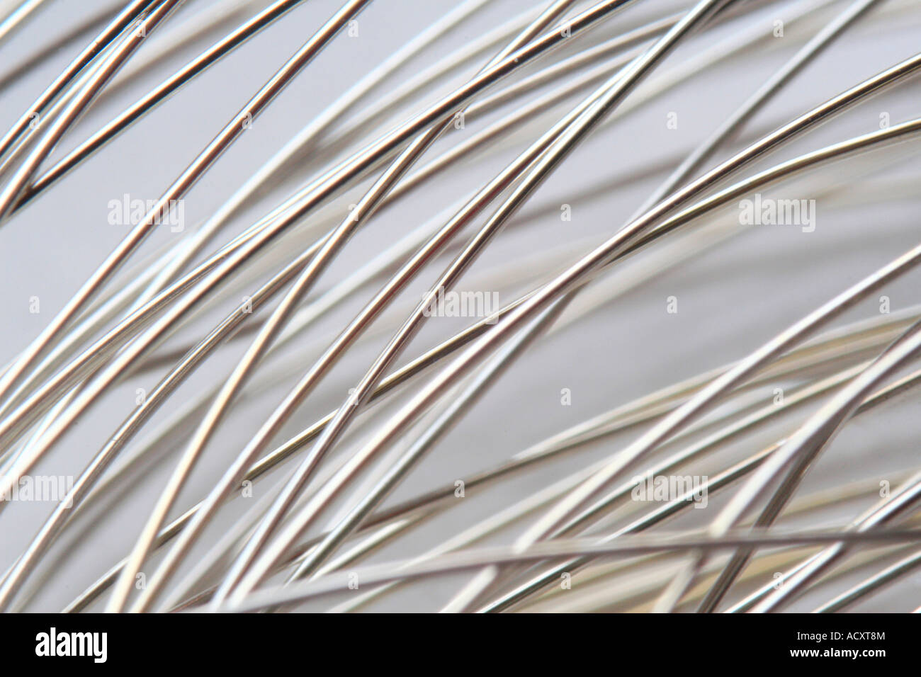 Silver wire hi-res stock photography and images - Alamy