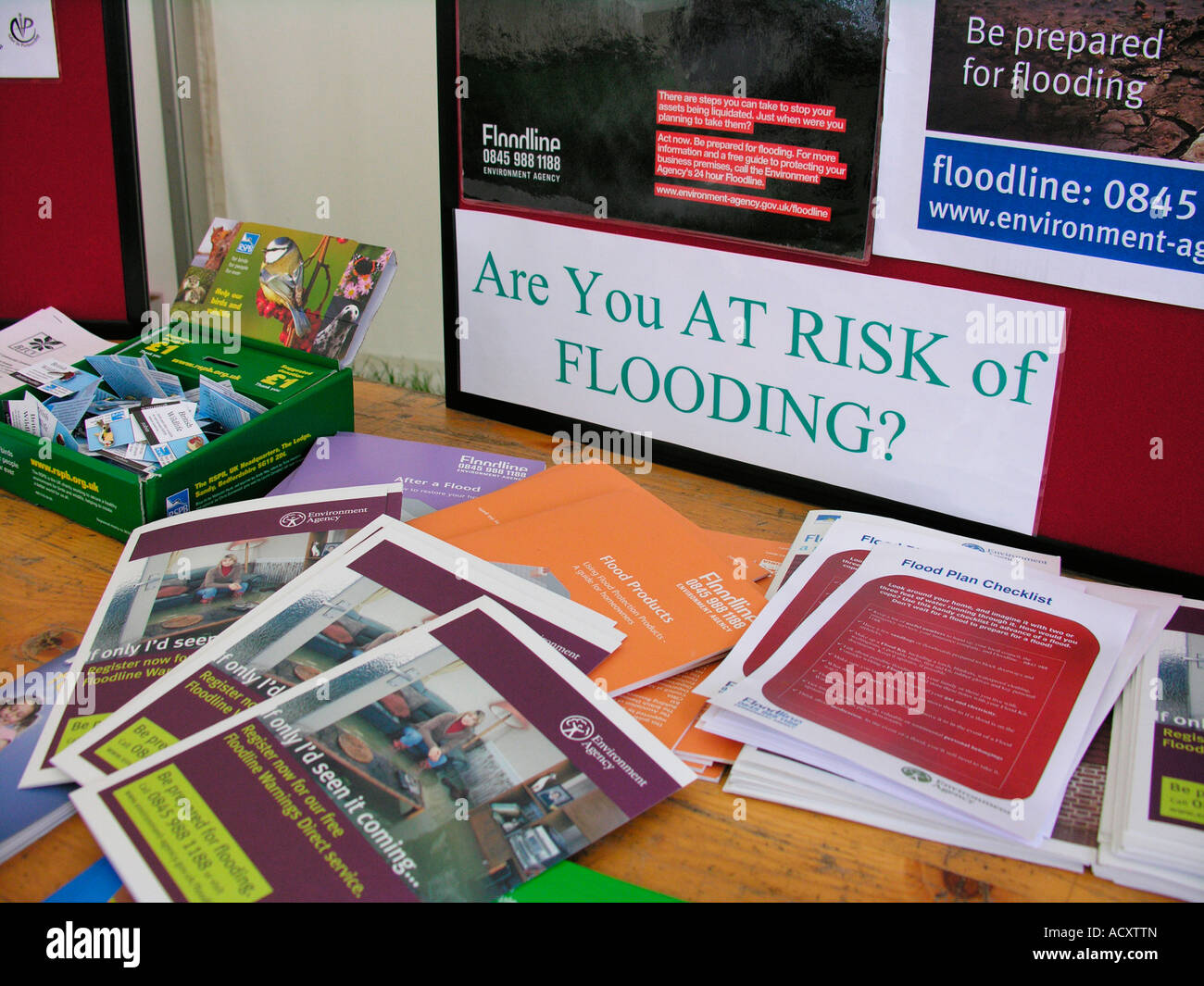 information and leaflets relating to flooding from the Environment ...