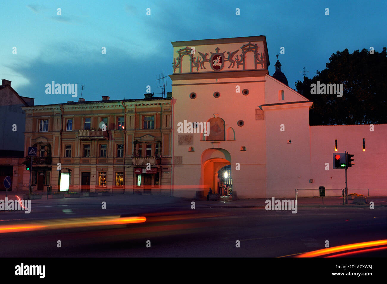 Gate of Dawn in Vilnius, Lithuania Stock Photo - Alamy