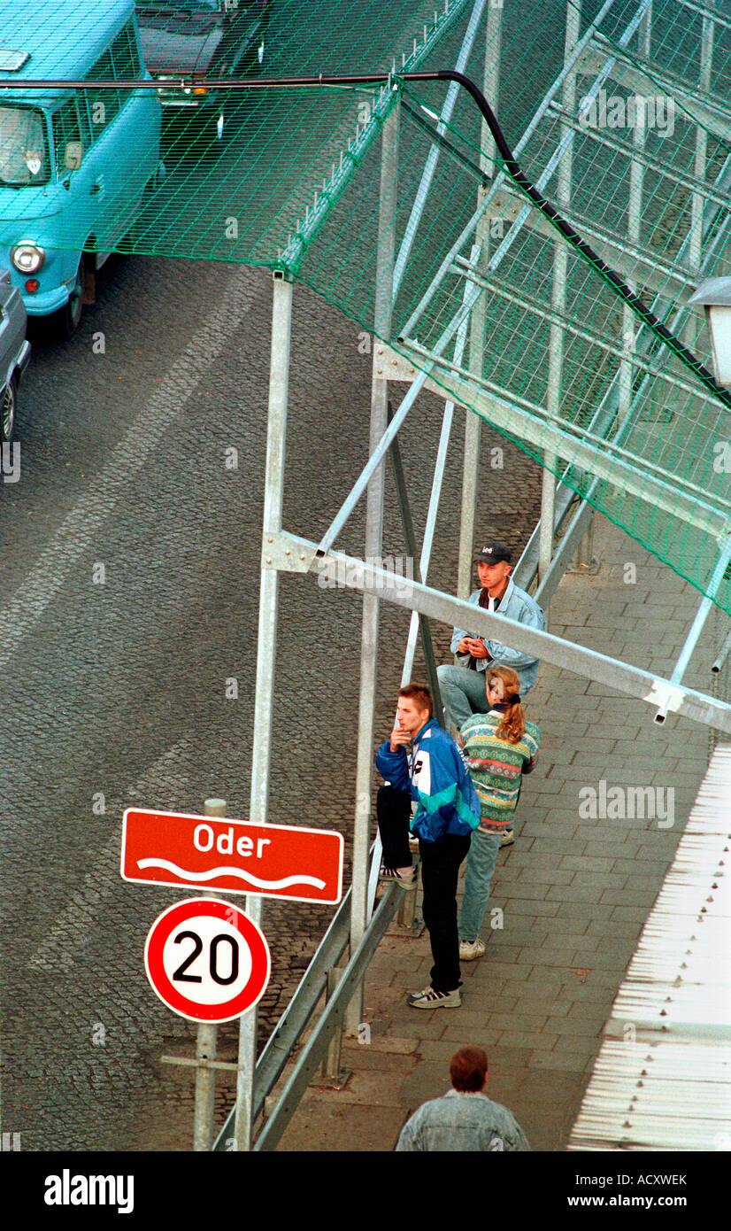 Polish-German border in Frankfurt on the Oder, Germany Stock Photo - Alamy