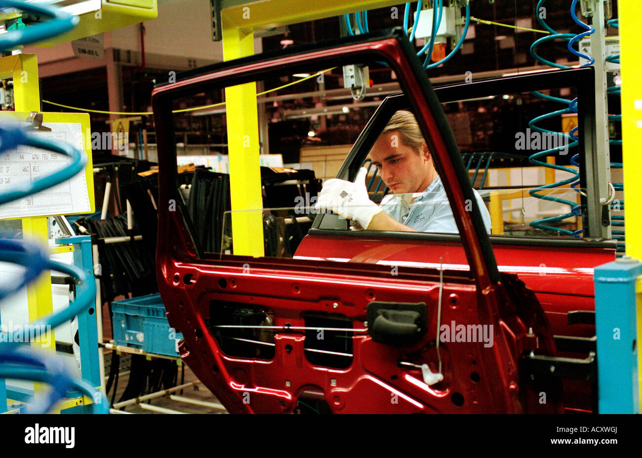Opel-manufacturing of the Astra Classic model, Gliwice, Poland Stock ...