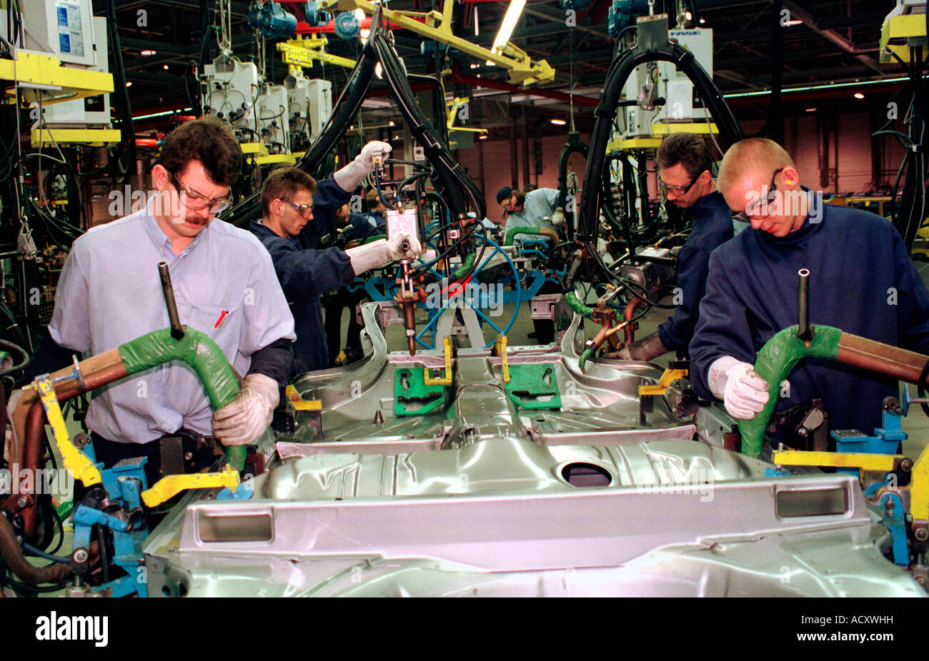 Opel-manufacturing of the Astra Classic model, Gliwice, Poland Stock ...