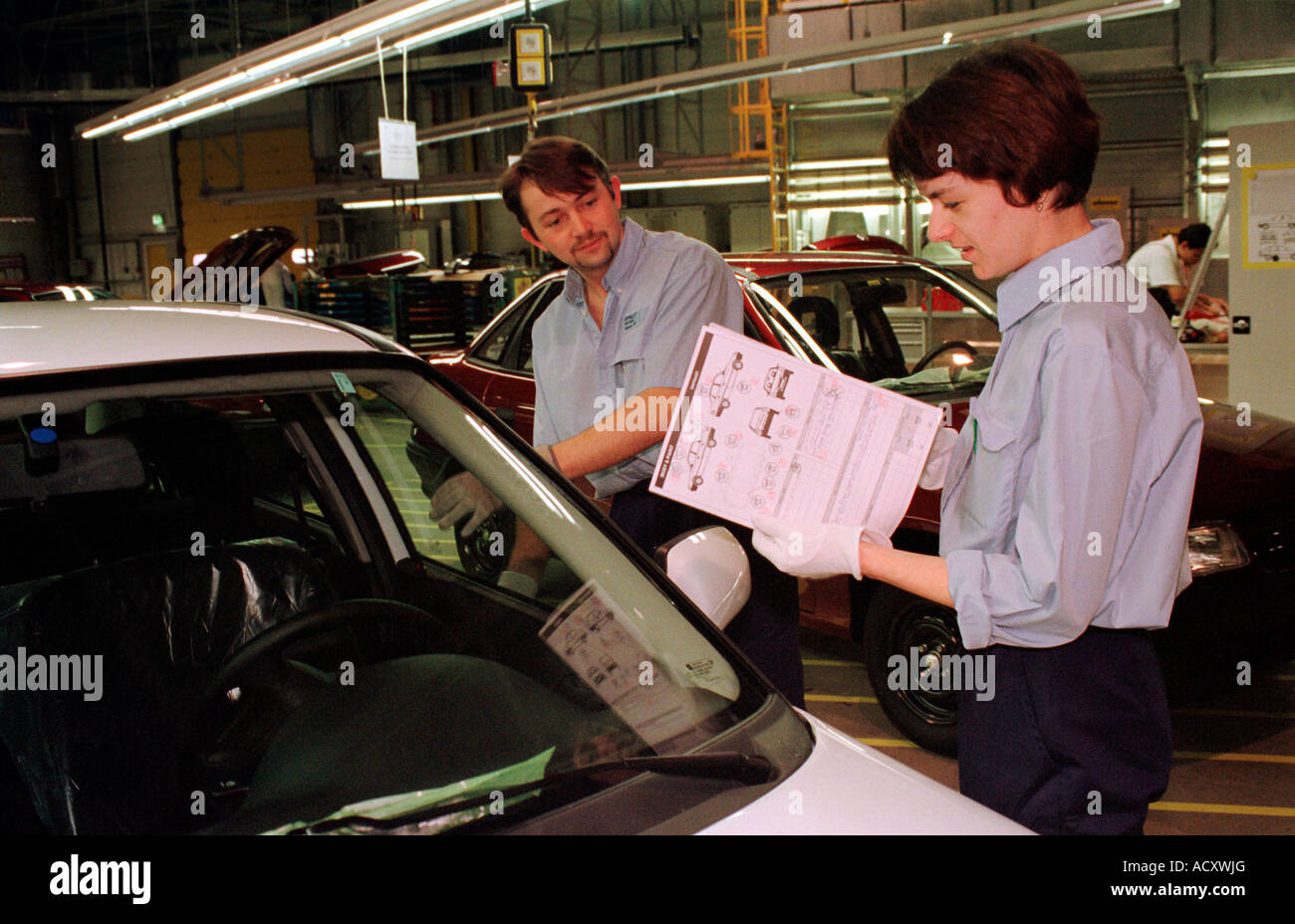 Opel-manufacturing of the Astra Classic model, Gliwice, Poland Stock ...