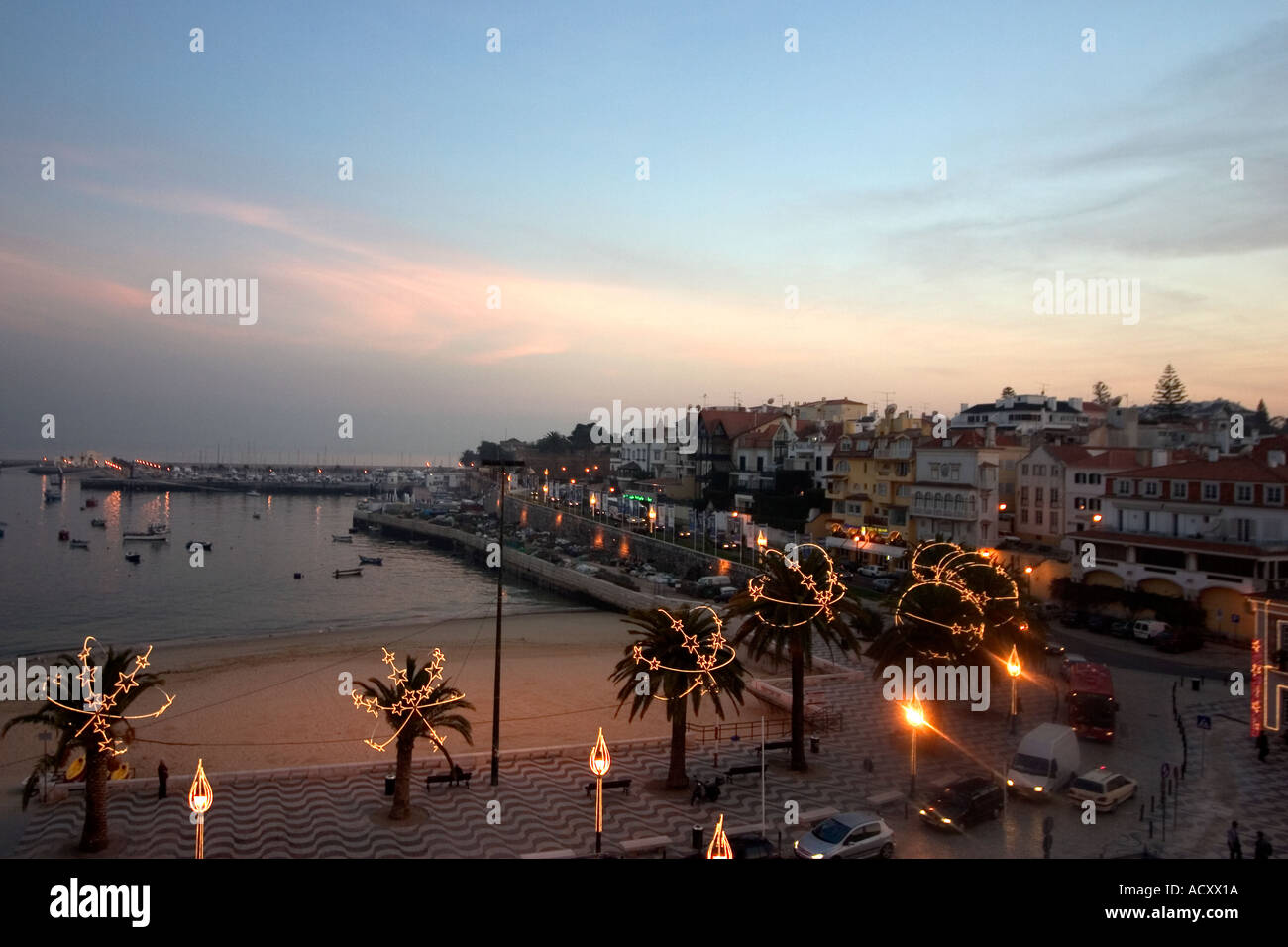 Portugal atlantic coast cascais sunset hi-res stock photography and ...