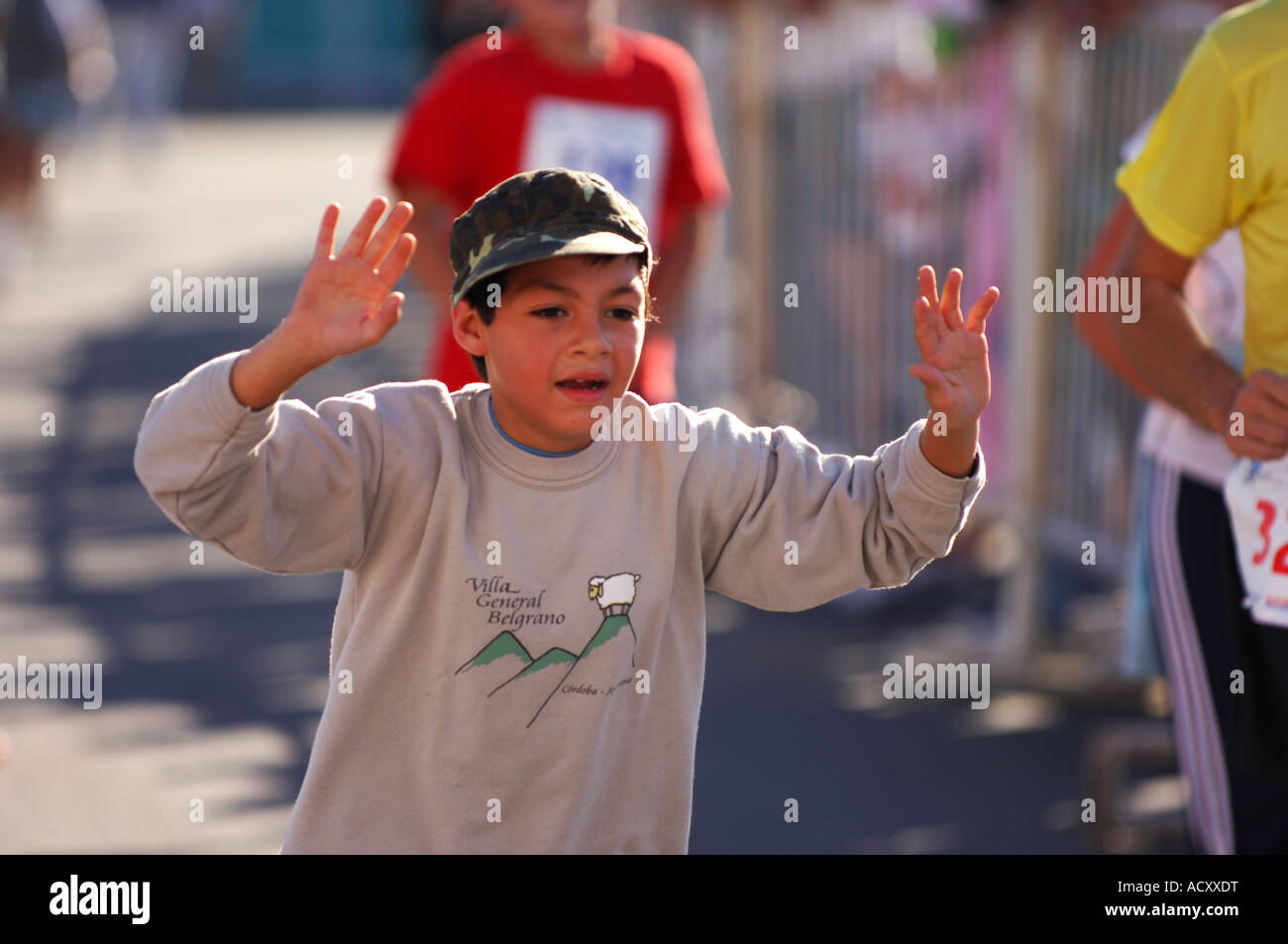 Passing the finish line hi-res stock photography and images - Alamy
