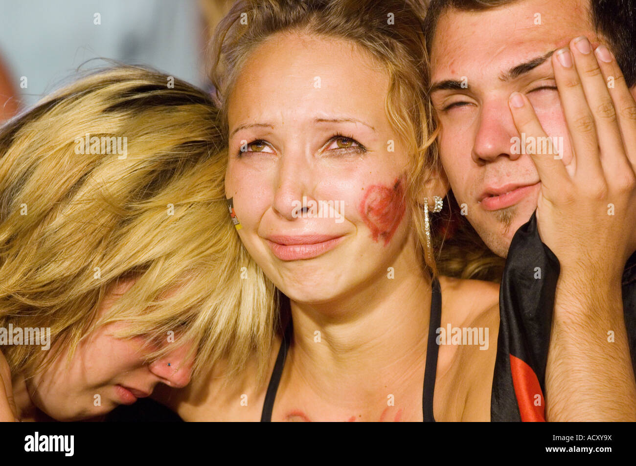Germany Football Fans Crying