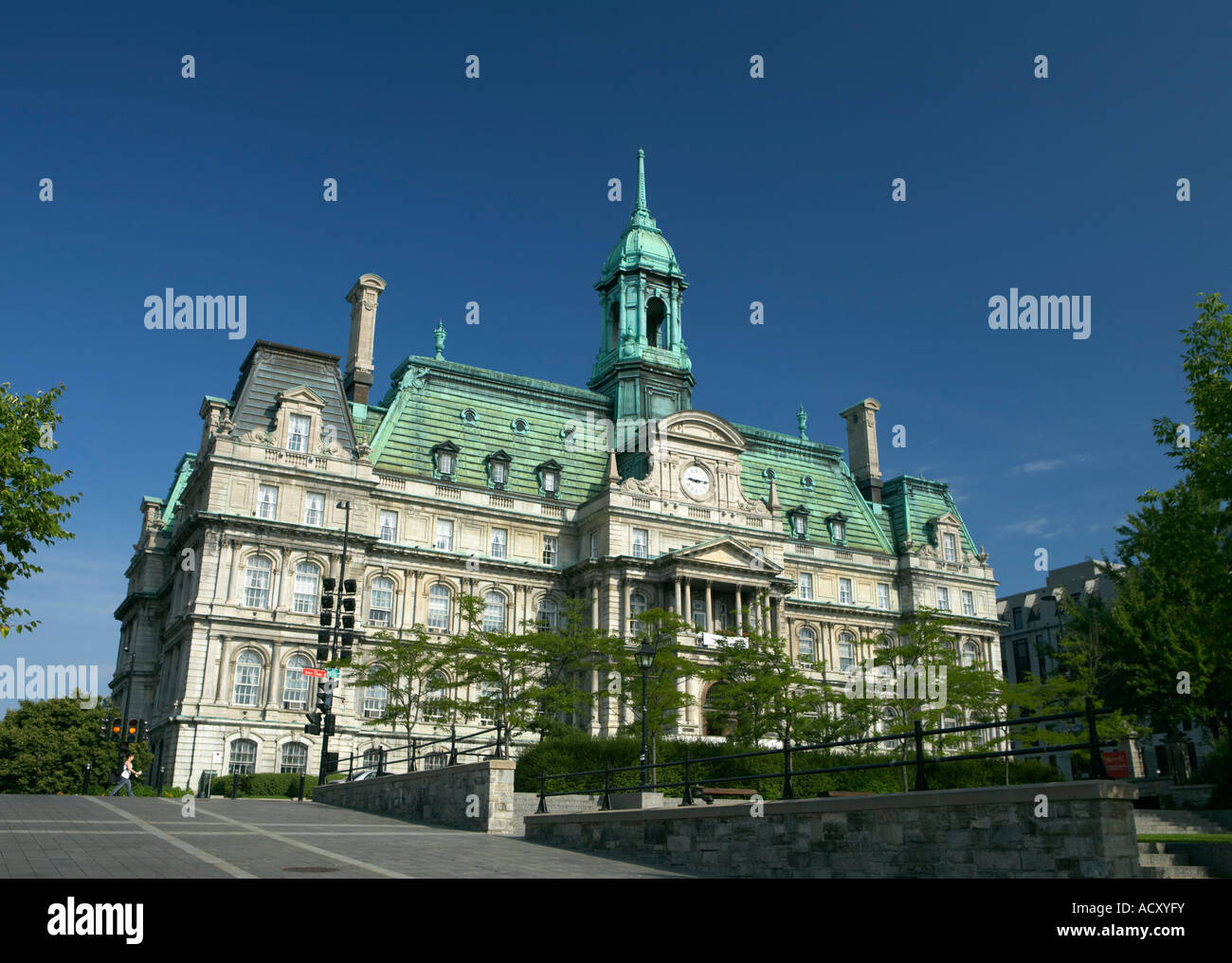 City Hall in the old town in Montreal, Canada Stock Photo - Alamy