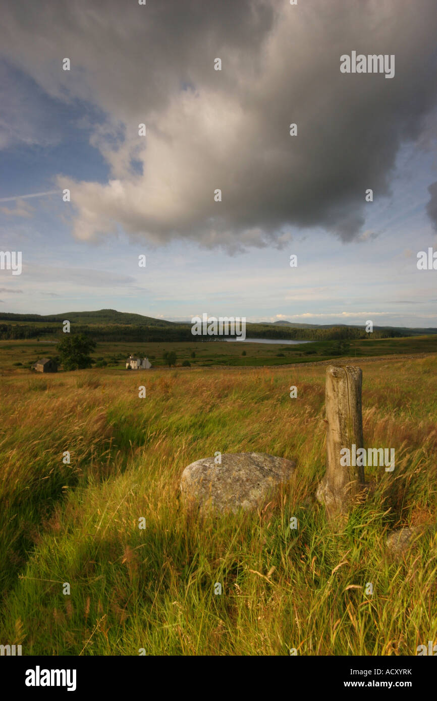 A remote Galloway homestead surrounded by natural beauty and scenery at ...
