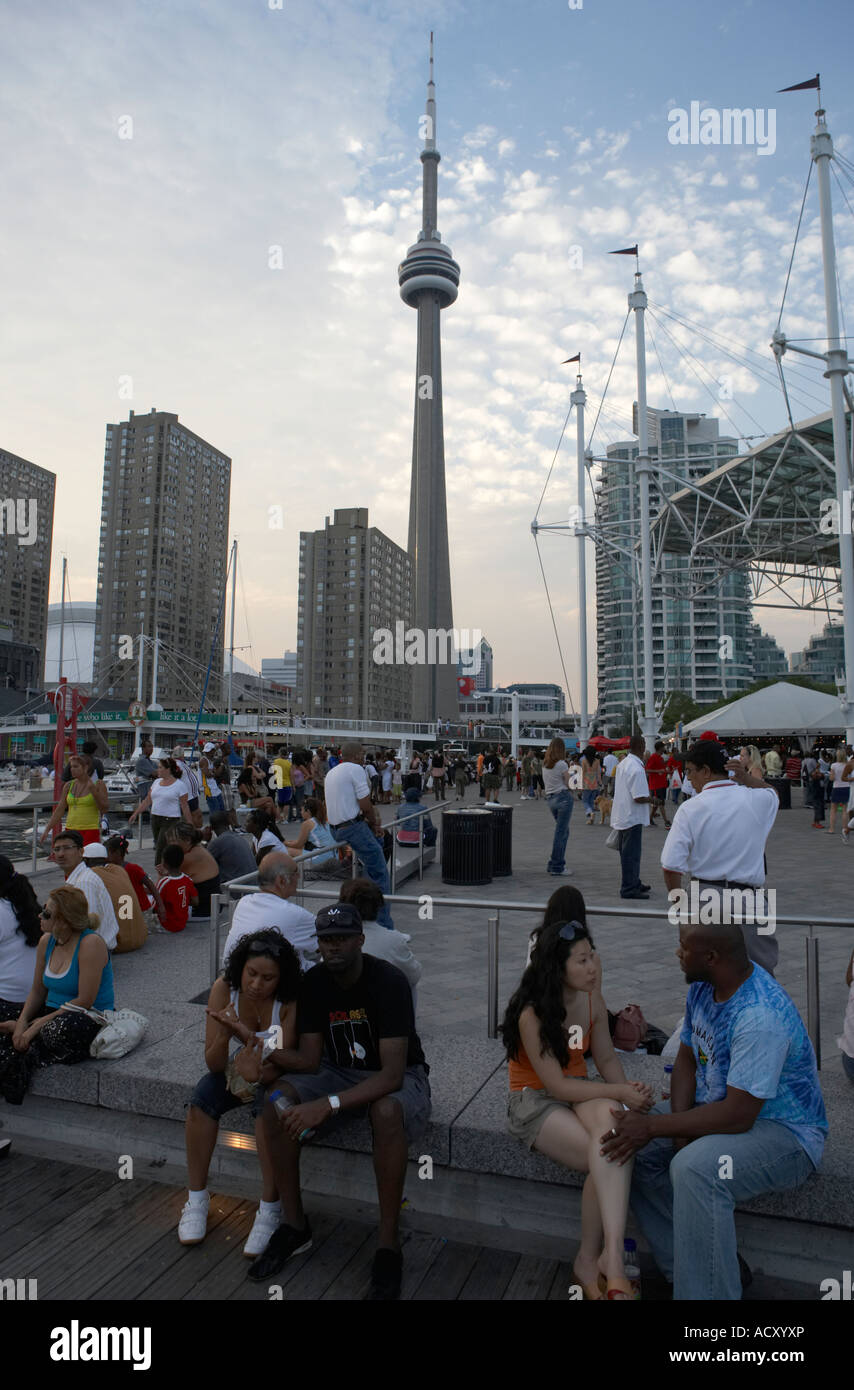 People at the Harbourfront Centre, Toronto, Canada Stock Photo - Alamy