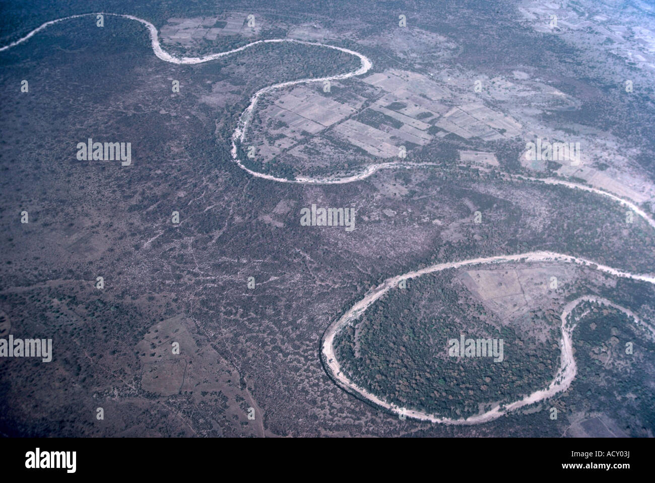 Gwaai River Meanders Stock Photo - Alamy