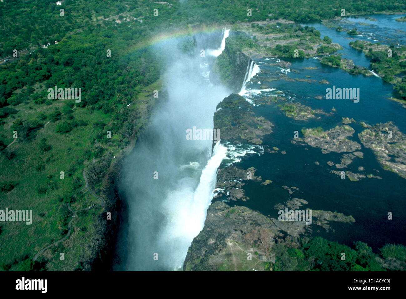 The Fallos from the air Stock Photo - Alamy