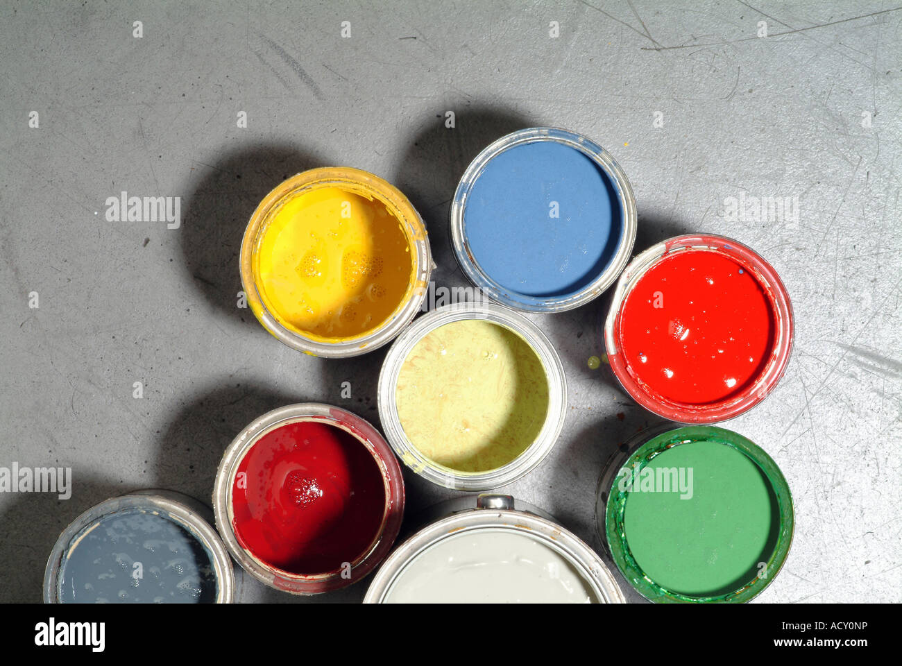 Colourful cans hi-res stock photography and images - Alamy
