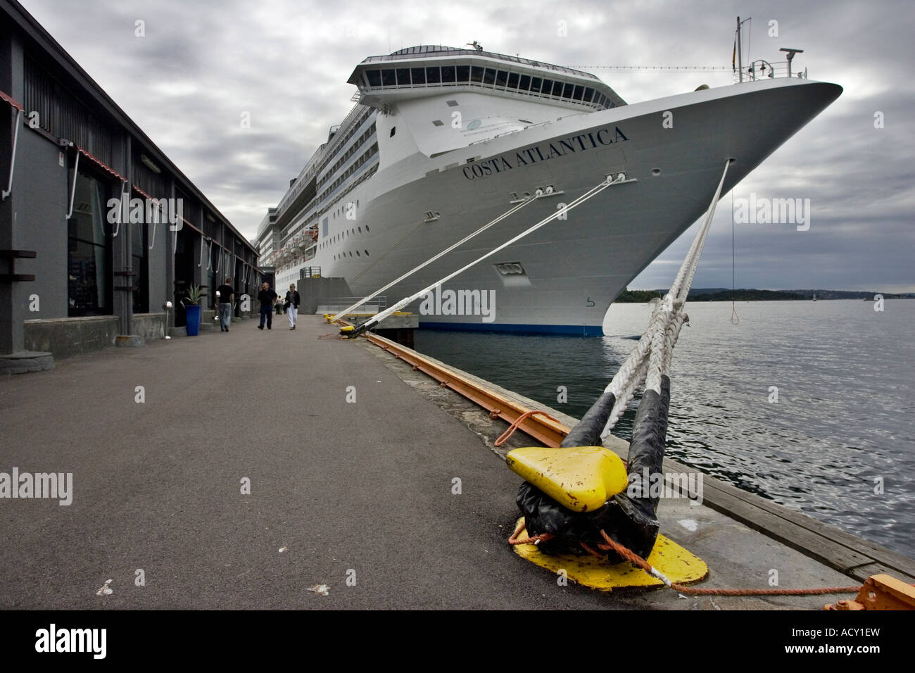 M/S Costa Atlantica at a harbour, Norway Stock Photo - Alamy