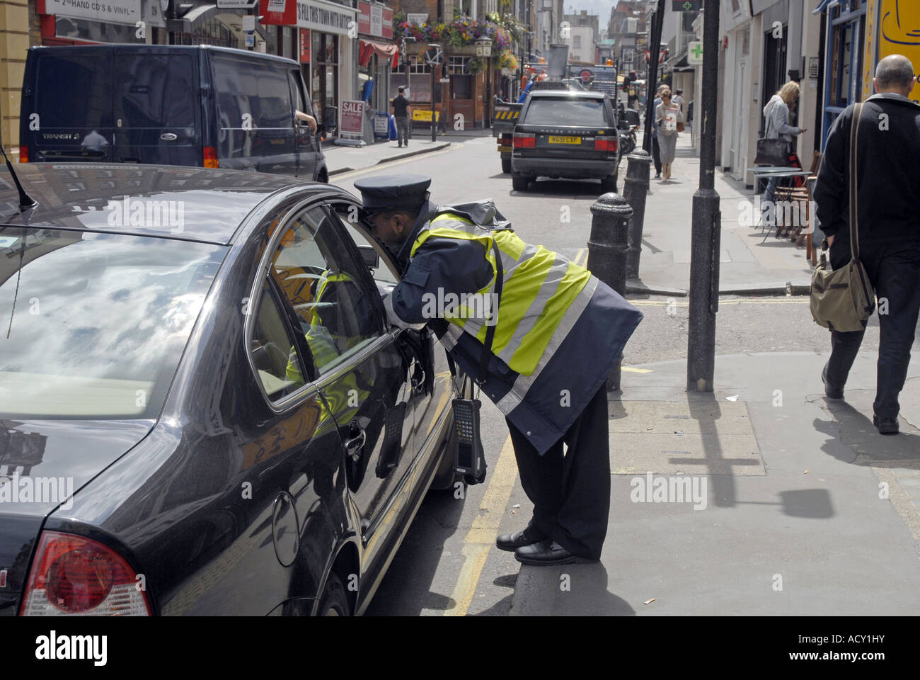 Uk traffic warden driver hi-res stock photography and images - Alamy