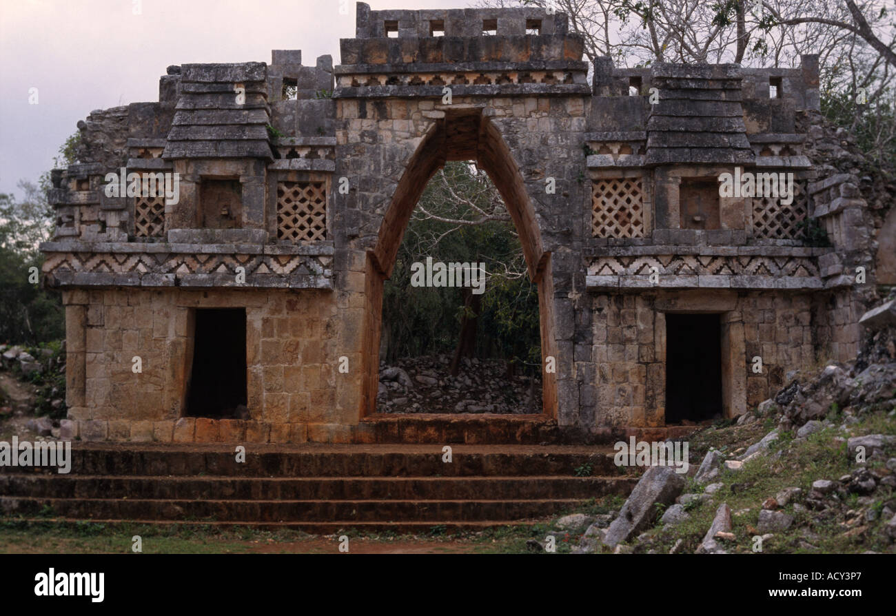 El Arco The Arch of Labna Mexico Central America Stock Photo - Alamy