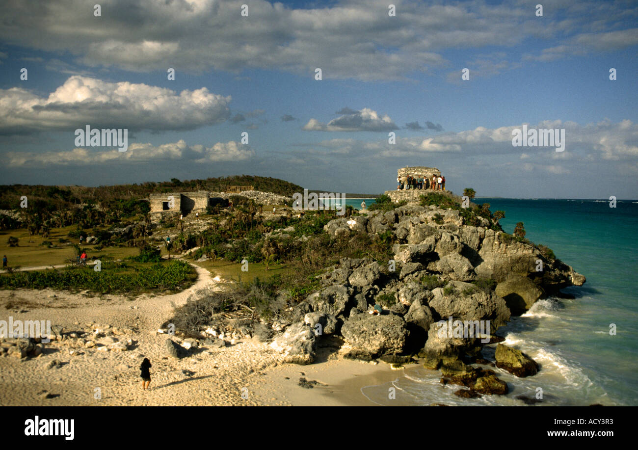 Mexico yucatan tulum mayas hi-res stock photography and images - Alamy