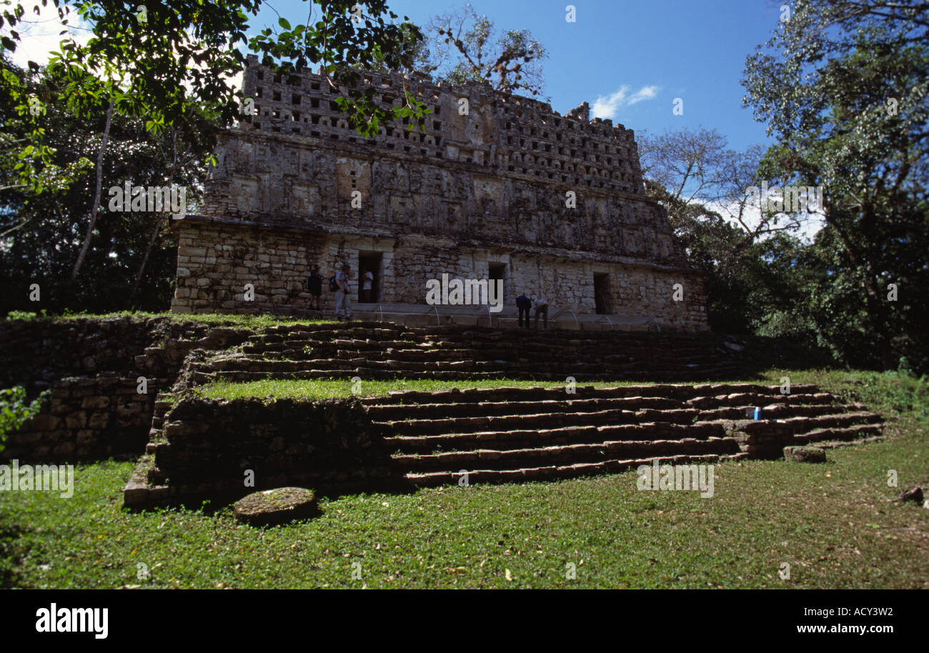 El Palacio del Rey the palace of the king Yaxchilan Mexico Central ...