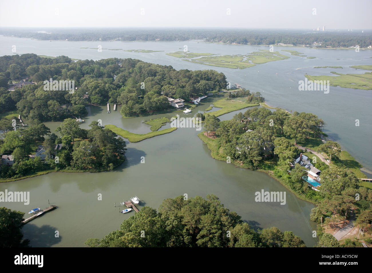 Virginia, VA, South, Tidewater Area, Virginia Beach, Lynnhaven River ...