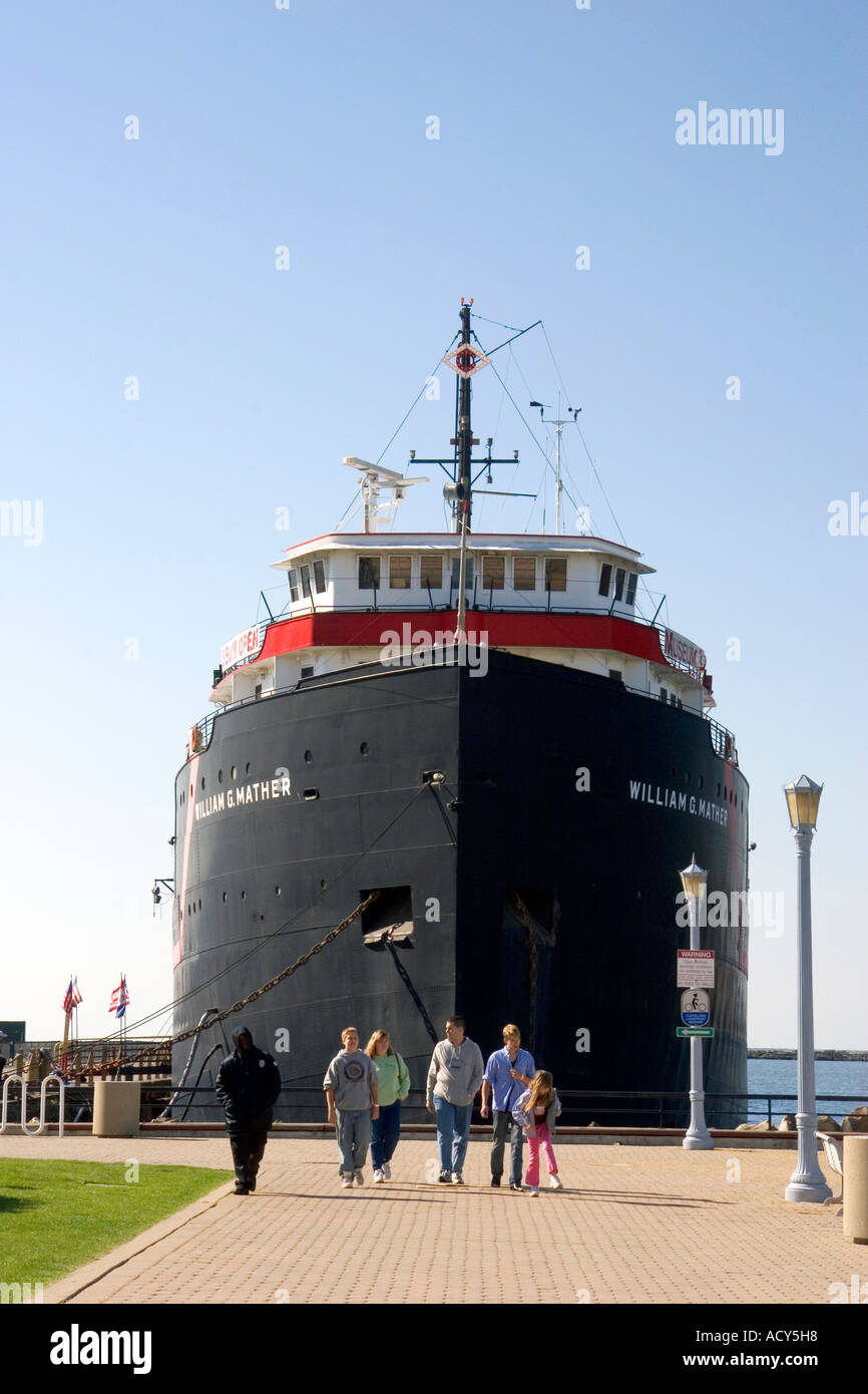 William G. Mather ship is part of the Great Lakes Science Museum in ...