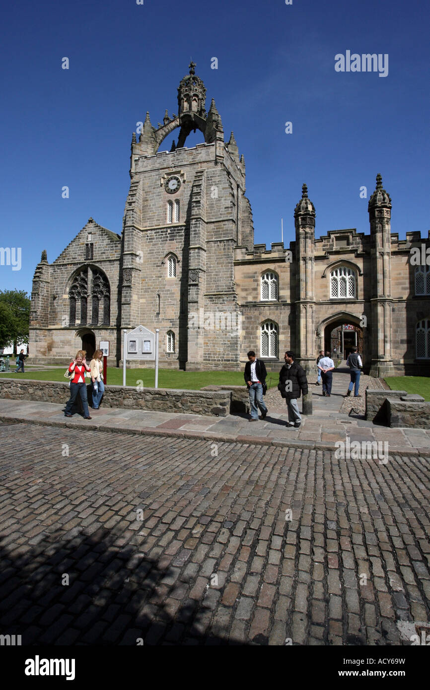 King's College at the University of Aberdeen, in the city of Aberdeen ...