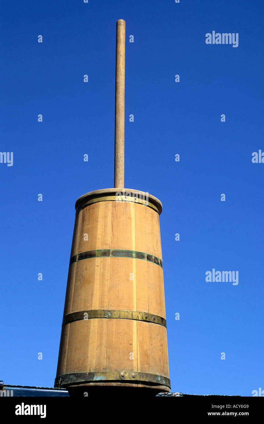 Antique butter churn butter hi-res stock photography and images - Alamy