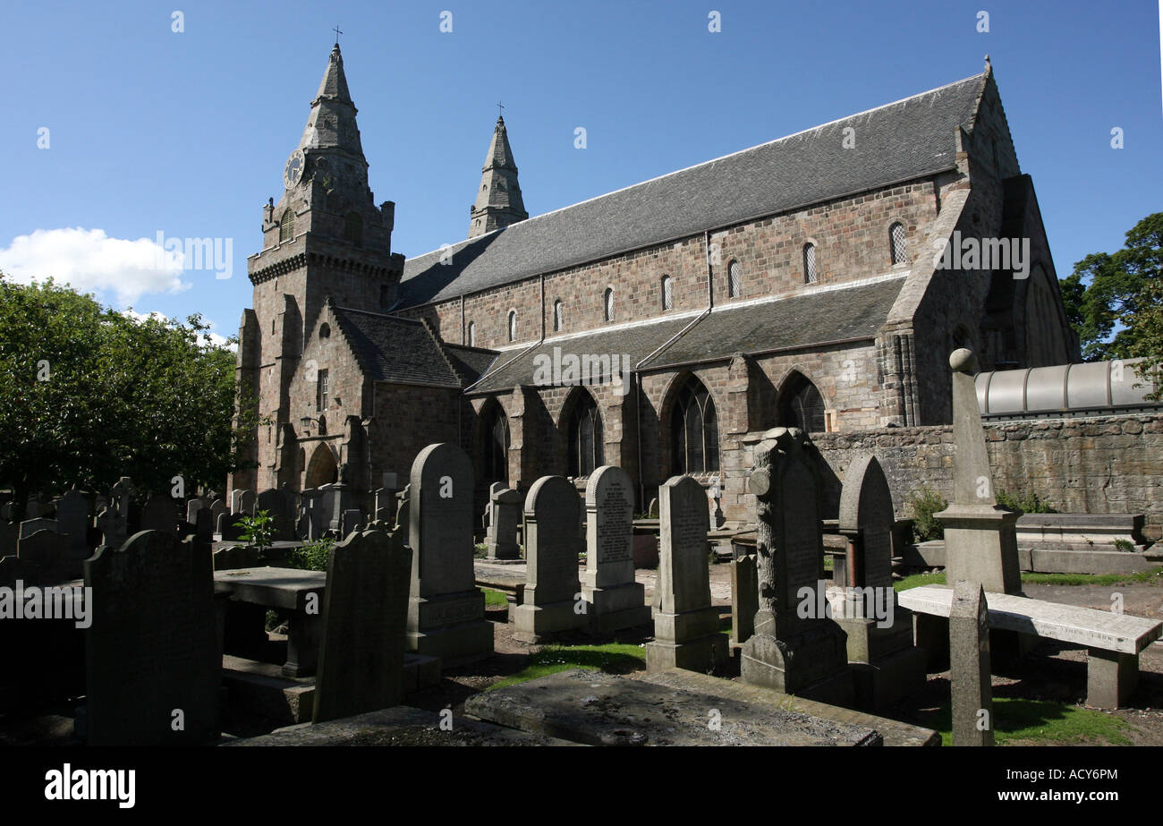 St Machar's Cathedral in Old Aberdeen, in the city of Aberdeen ...