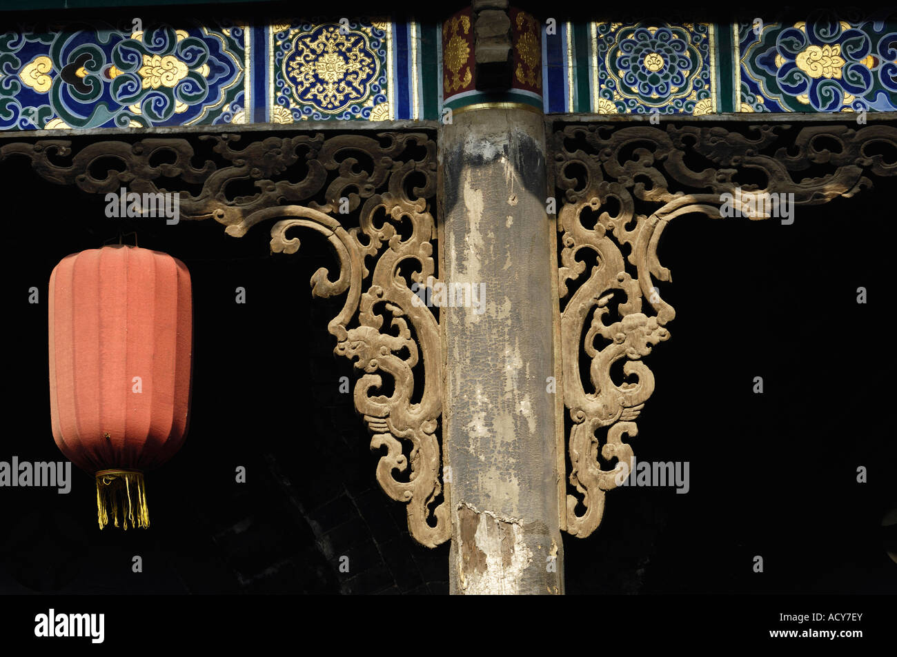 Details of a Ming dynasty building in Pingyao Shannxi China 7 Jun 2007 ...