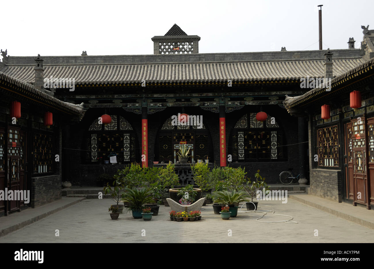 A Qing dynasty house in Shanxi China 7 Jun 2007 Stock Photo - Alamy