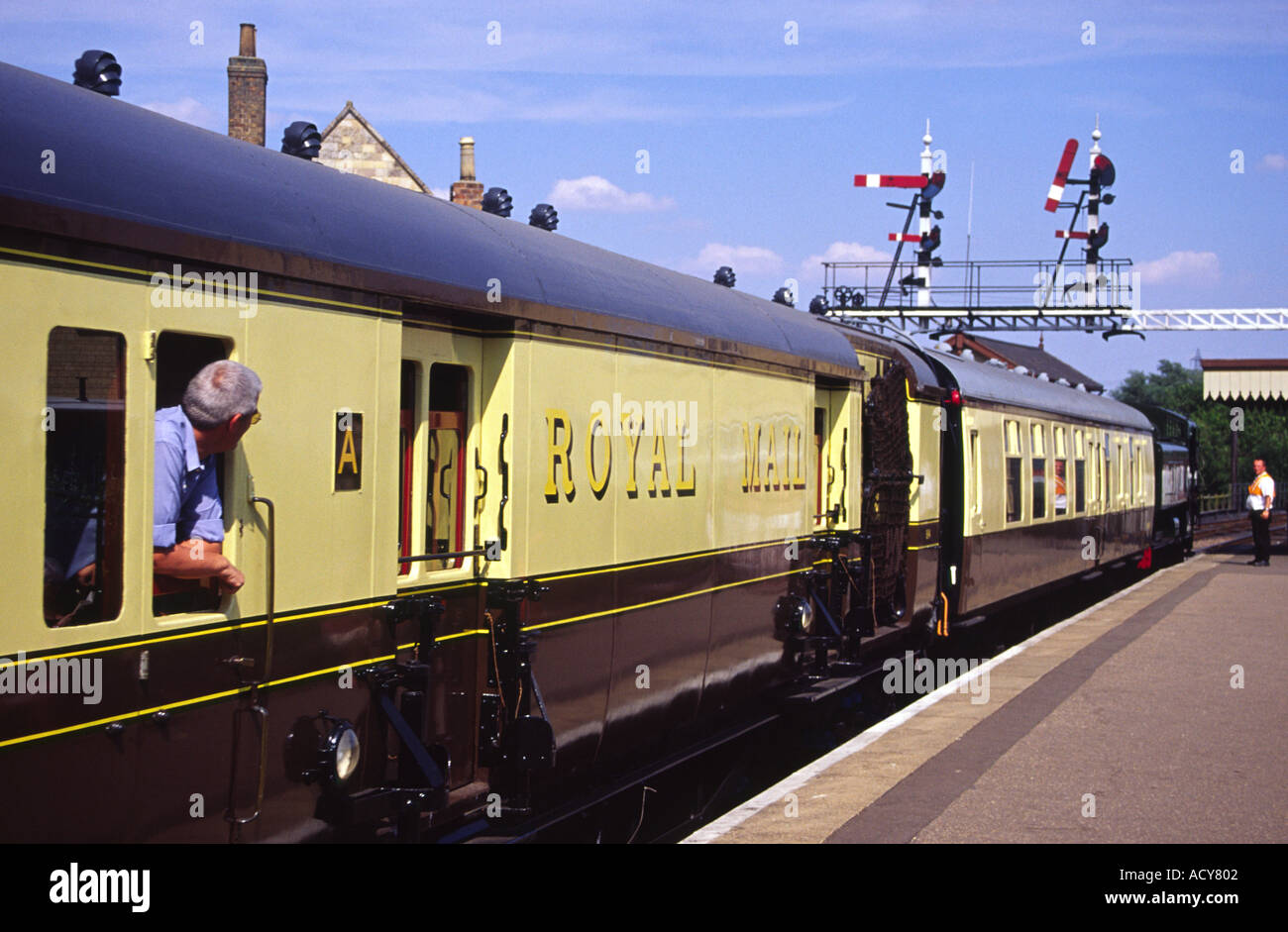 Travelling post office train hi-res stock photography and images - Alamy