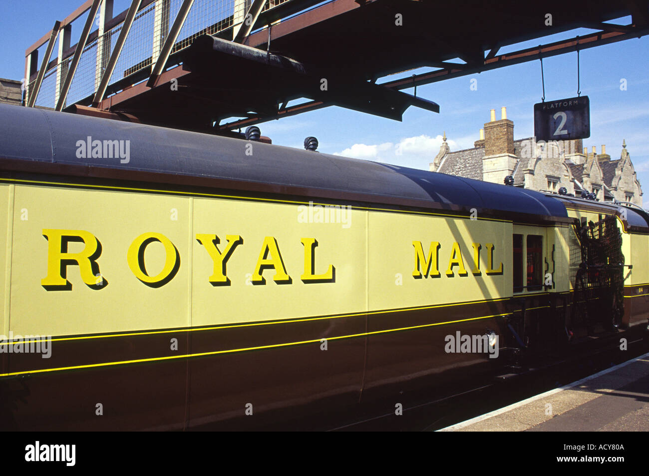 Royal mail sorting train hi-res stock photography and images - Alamy