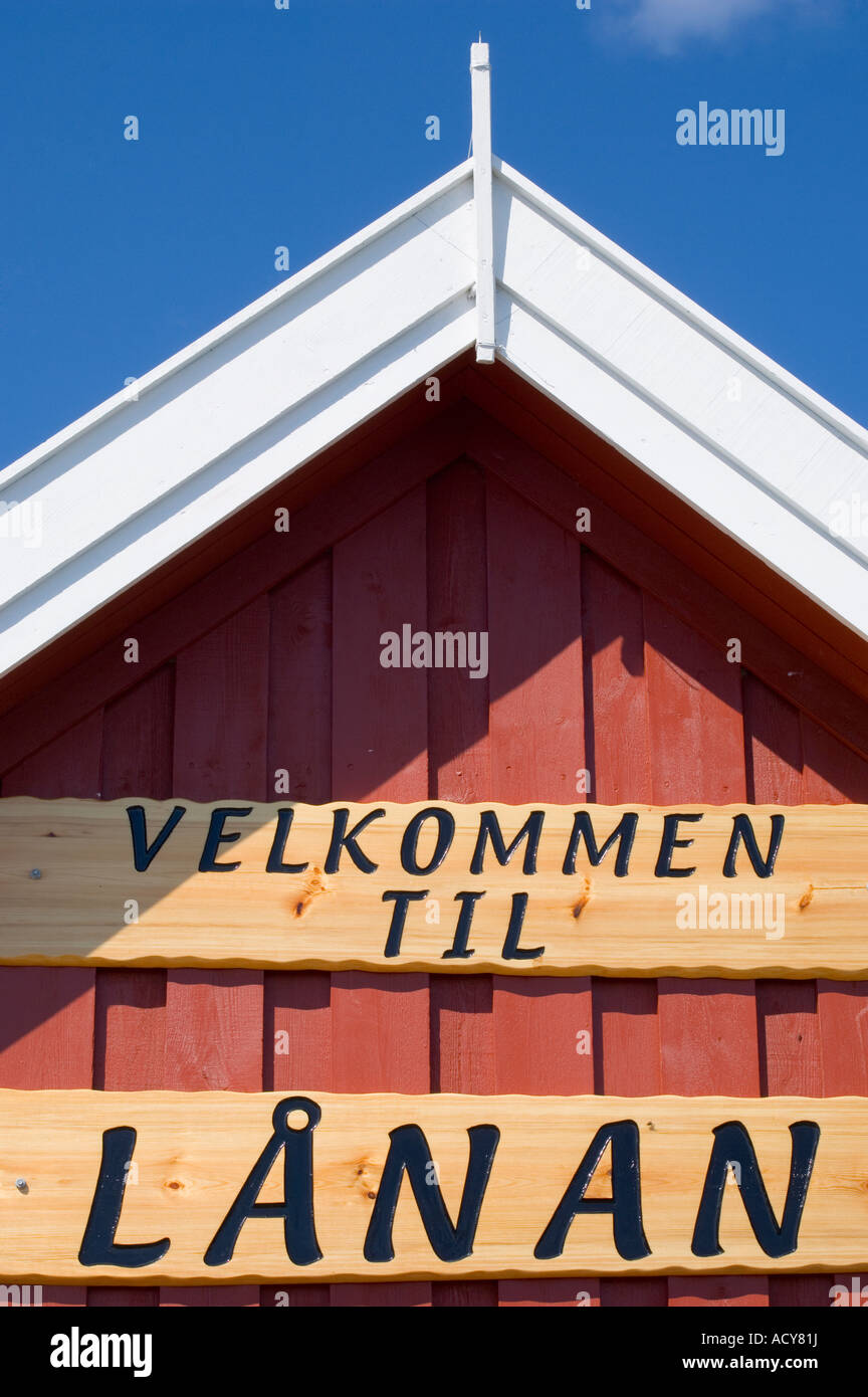 Welcome sign norway hi-res stock photography and images - Alamy