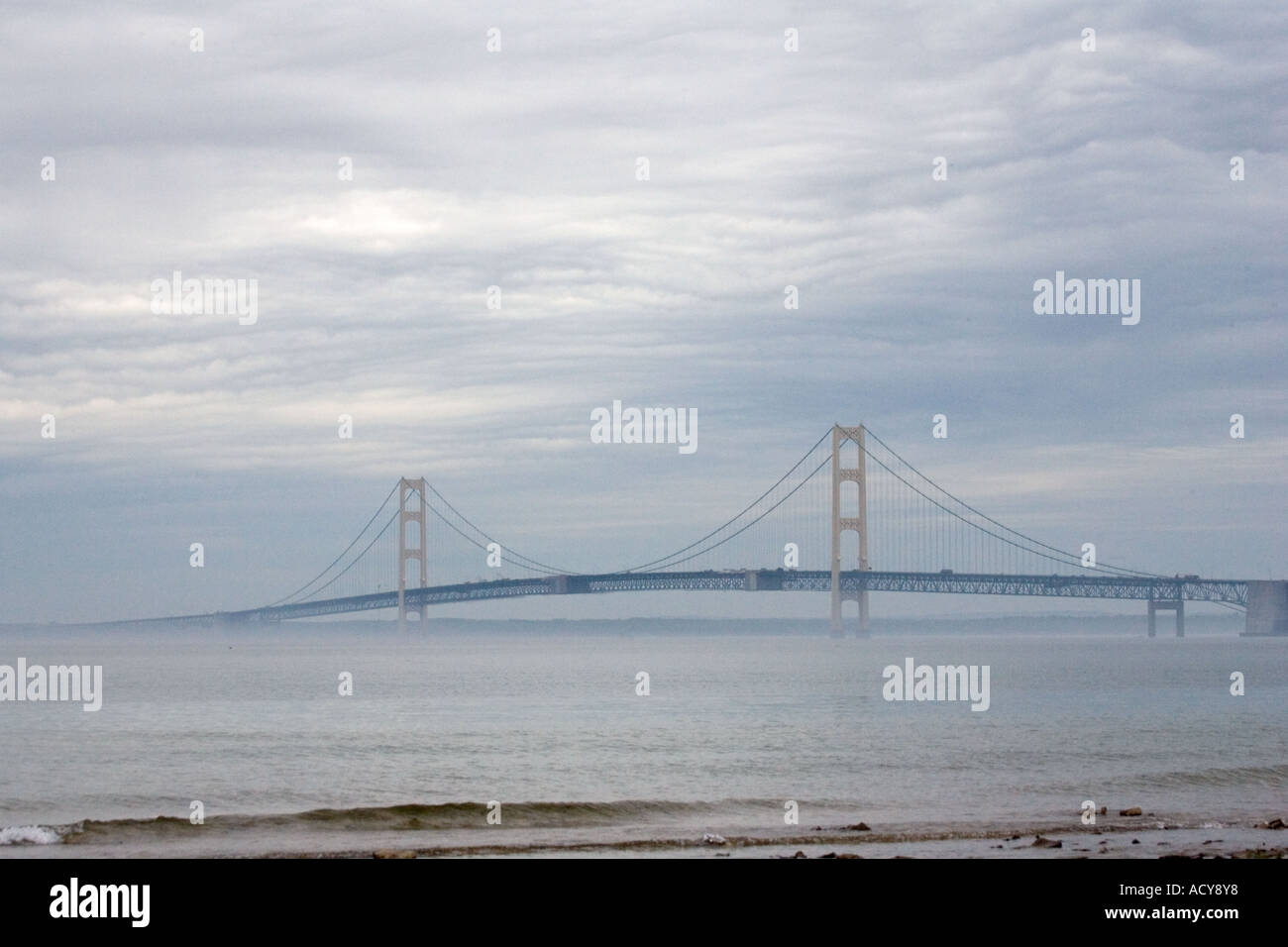 Mackinac Bridge Michigan USA Stock Photo - Alamy