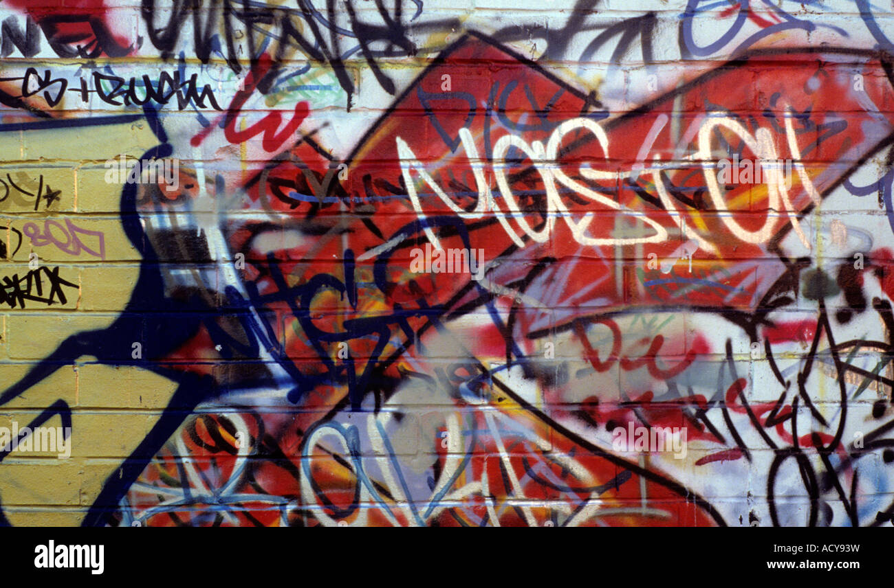 1980s graffiti hi-res stock photography and images - Alamy