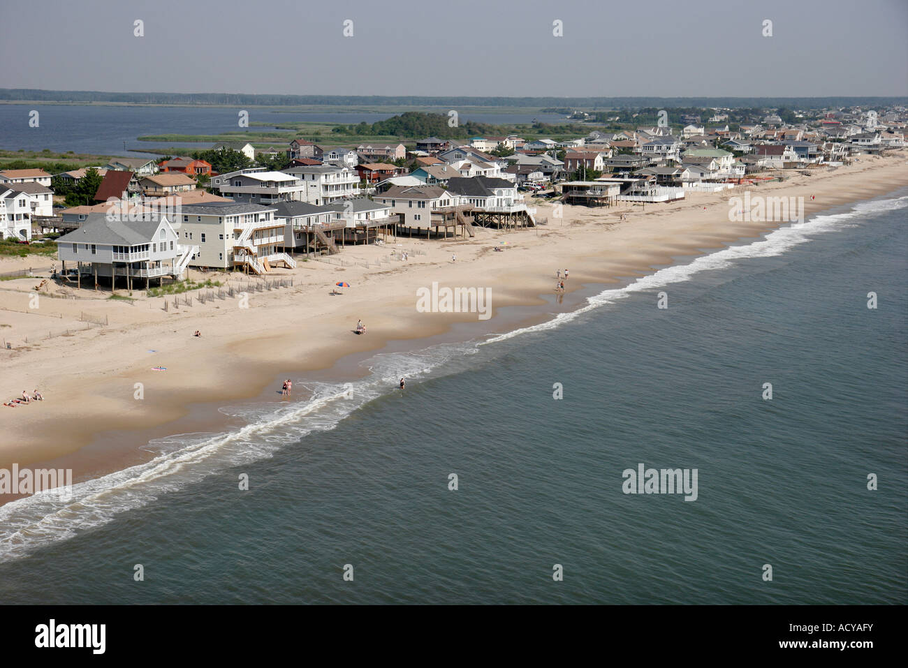 Virginia Beach,Sandbridge Beach,Atlantic Ocean water shore,oceanfront ...