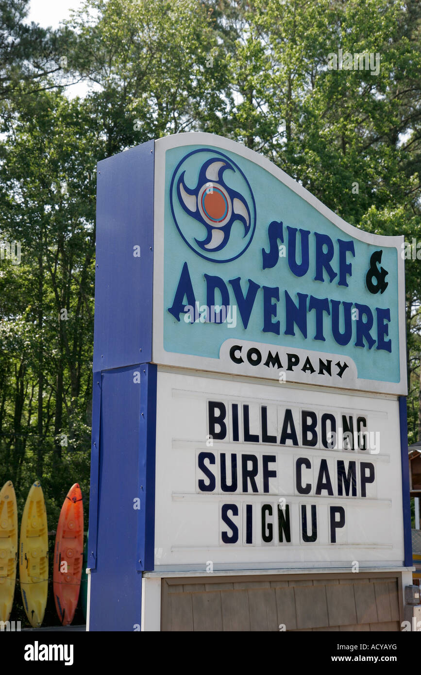 Virginia Beach,Sandbridge Road,sign,logo,Surf and Adventure Company ...