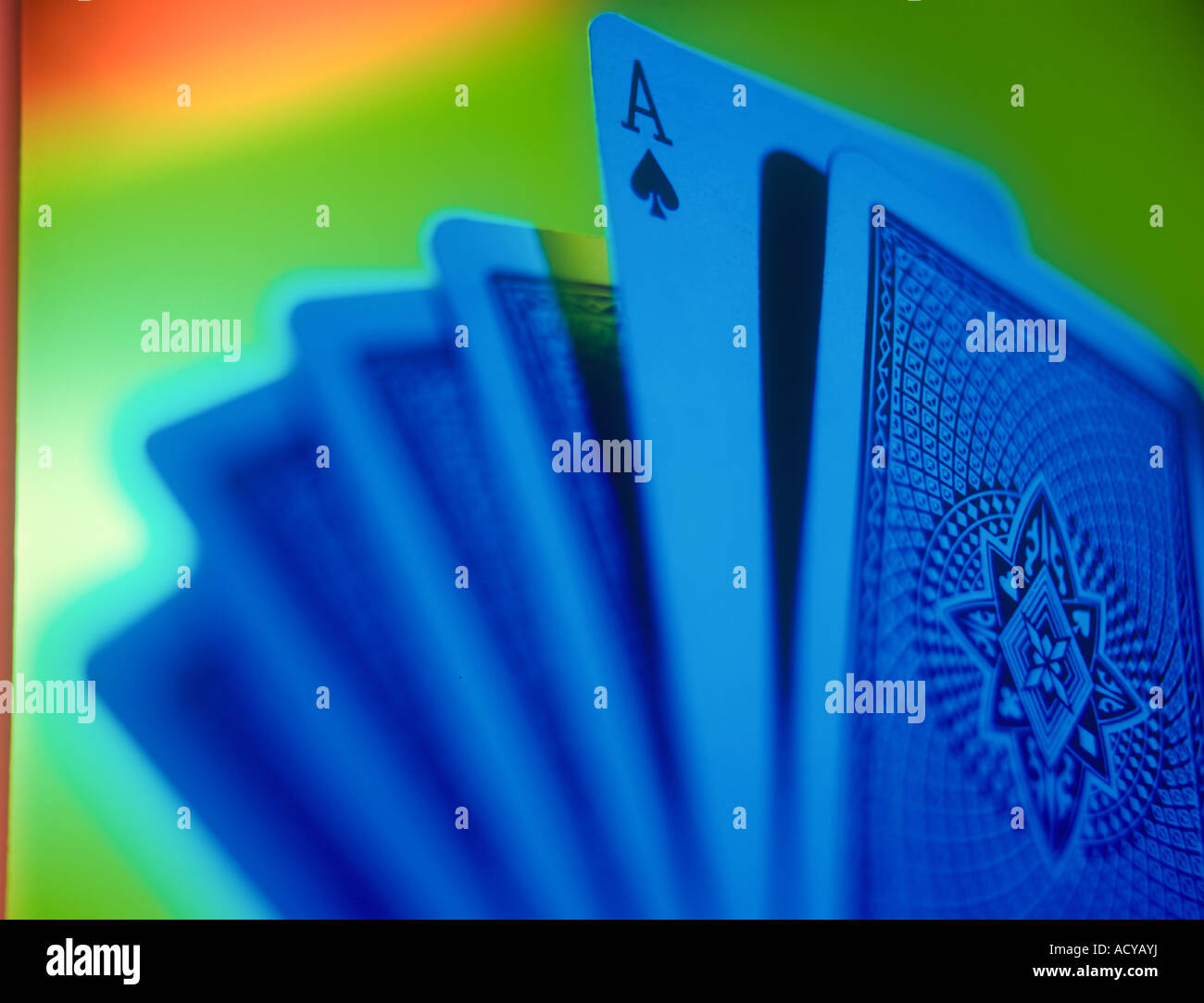 Deck of playing cards Stock Photo - Alamy