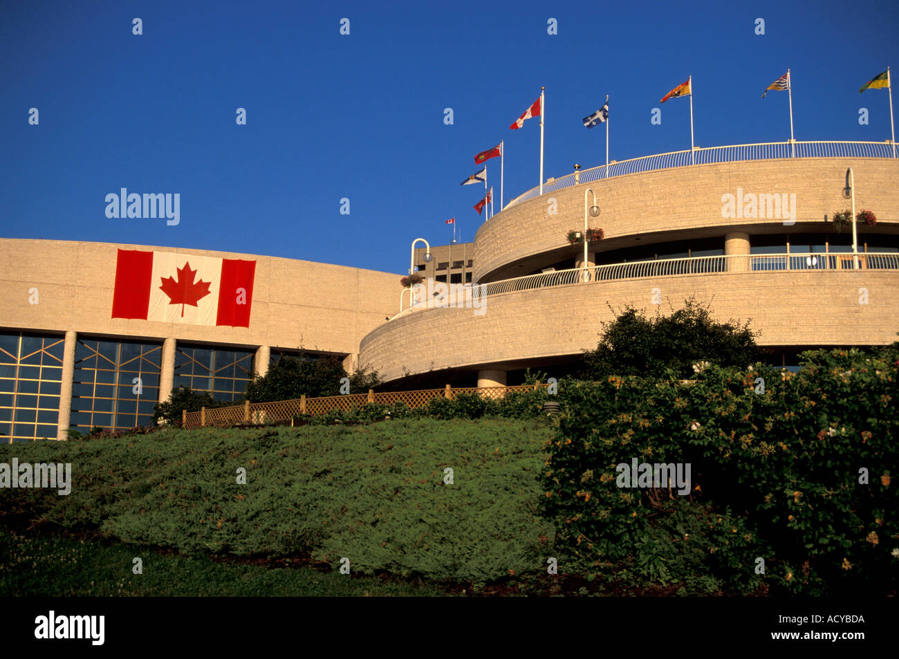 Canadian Museum of Civilization in Hull Quebec Stock Photo - Alamy