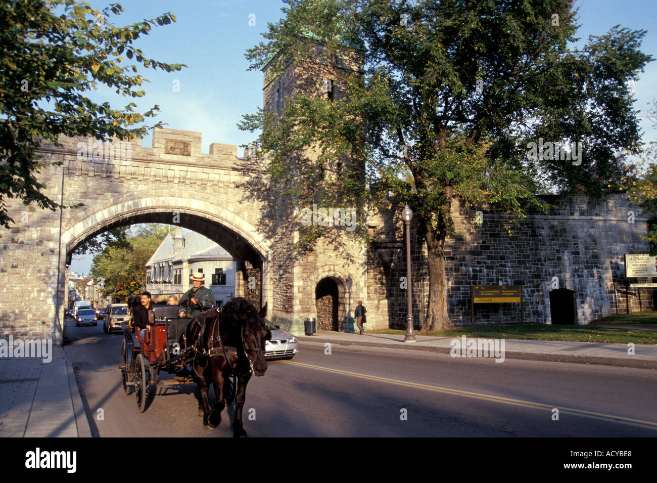 Quebec caleche hi-res stock photography and images - Alamy