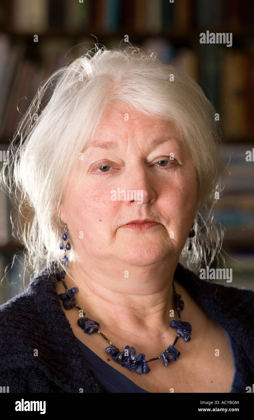 Writer author Barbara Erskine Stock Photo - Alamy