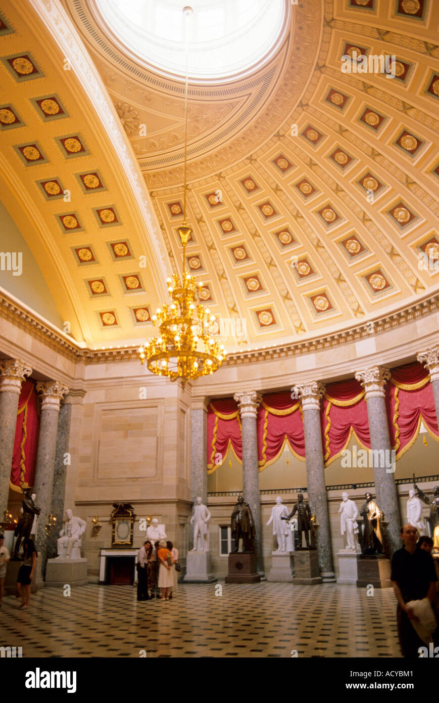 Interior of the United States Capitol Building in Washington DC Stock ...