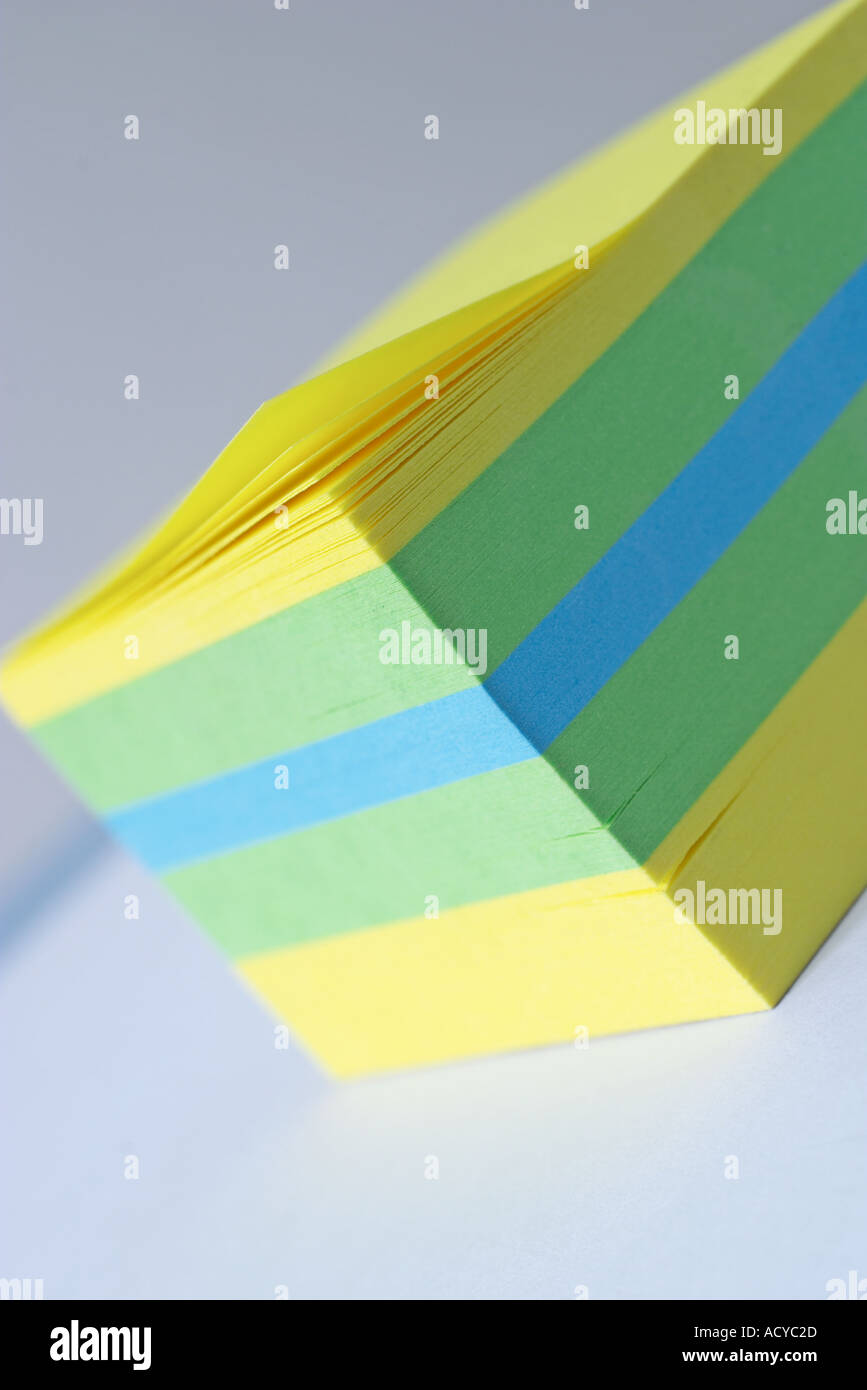 Colourful sticky notes Stock Photo - Alamy
