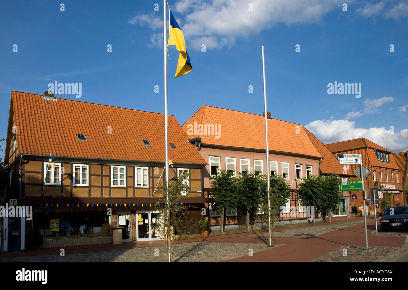 City View of Bleckede Stock Photo - Alamy