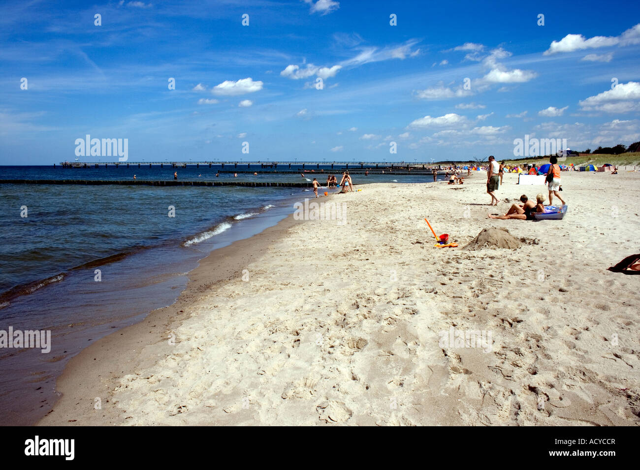 Graal Mueritz Beach Stock Photo - Alamy
